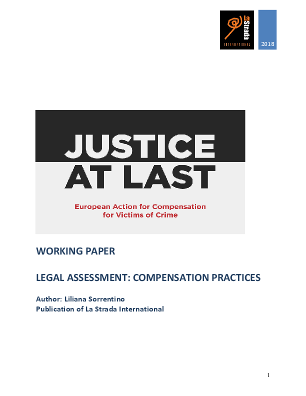Justice at Last: Zwei Working Paper veröffentlicht | KOK gegen ...